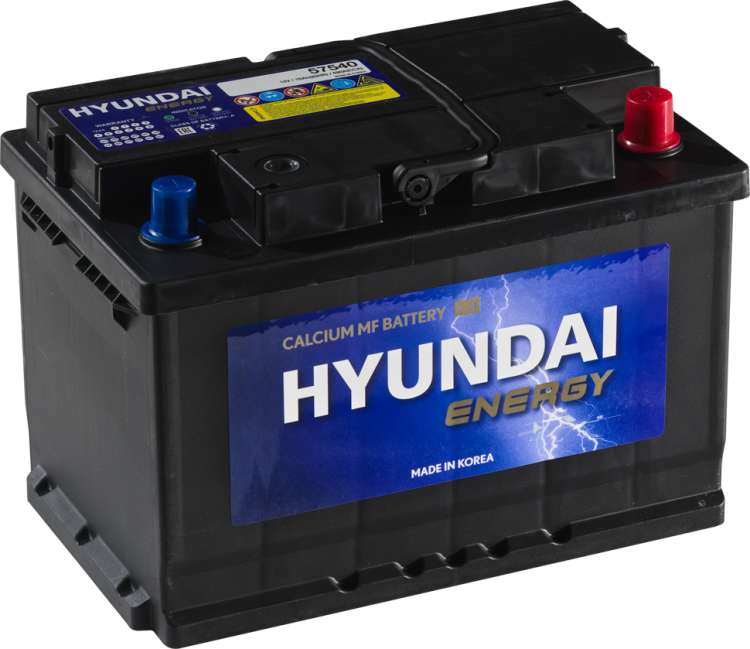 HYUNDAI 57540 Energy АКБ - купить в компании Катод с доставкой по ...