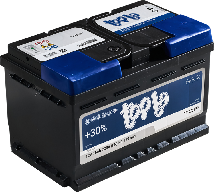 TOPLA Top TT75 57510 SMF серия аккумуляторов с гарантией - купить по ...